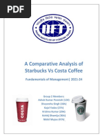 Costa Coffee Marketing Strategy Overview | PDF | Retail | Supply Chain