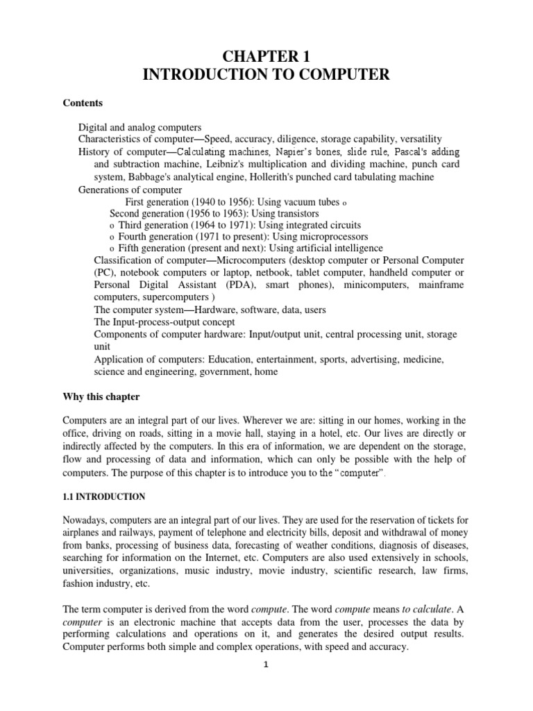 GST100 Complete Material-1 | PDF | Computer Data Storage | Random Access Memory