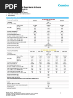 Multi-Band 12-Port Antenna TPA65R-BU6D | PDF | Decibel | Mimo