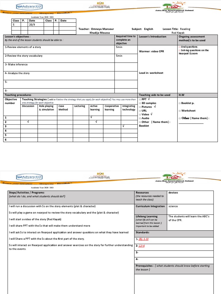 Red Kayak - Selection | PDF