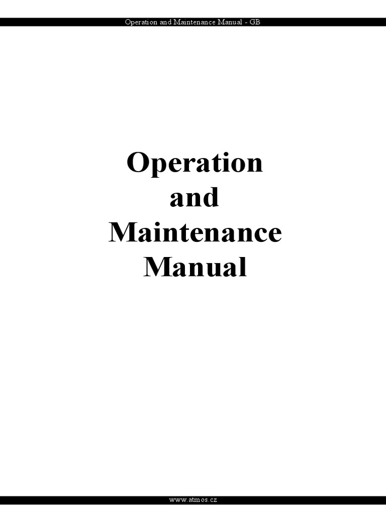 Atmos A25 Burner Operation Manual | PDF | Chimney | Boiler