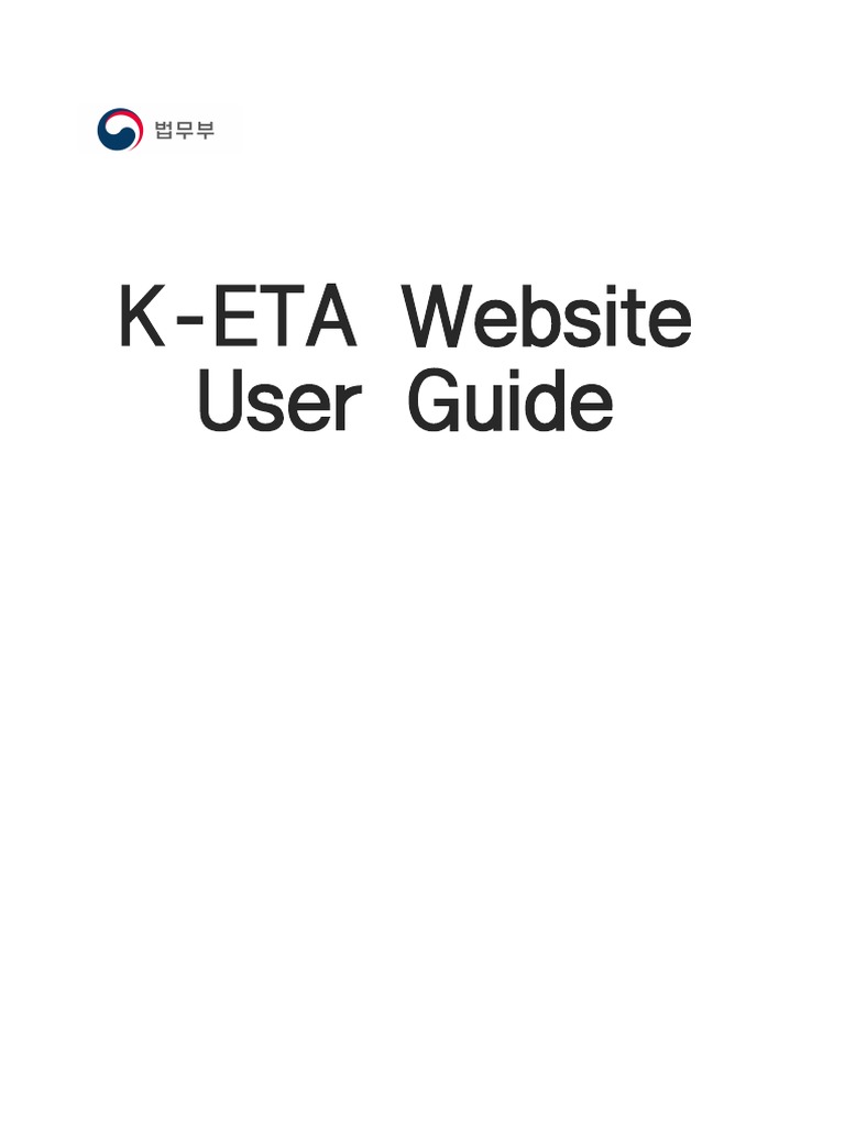 K-ETA User Guide English | PDF