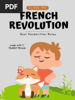 Class 9 History Chapter Wise Topic Wise Notes Chapter 1 The French ...