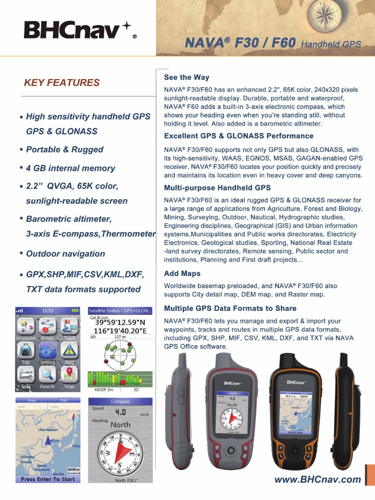 Brochure For NAVA F60 and F30 | PDF