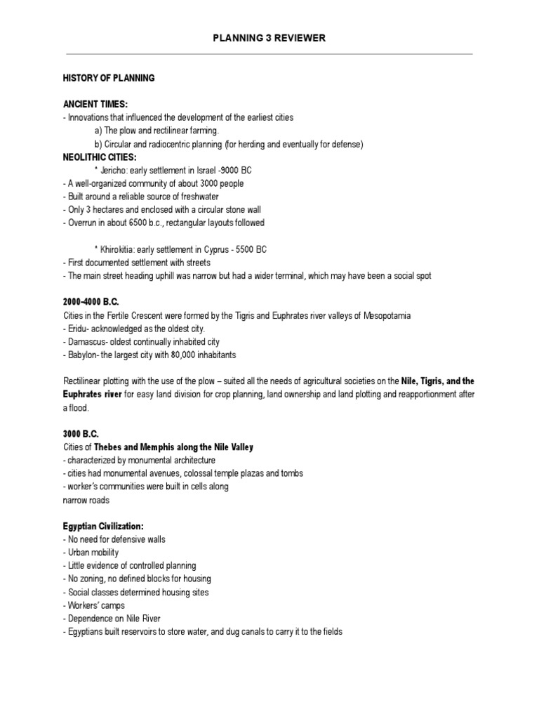 P3 Notes Pdf Manila Profit Economics