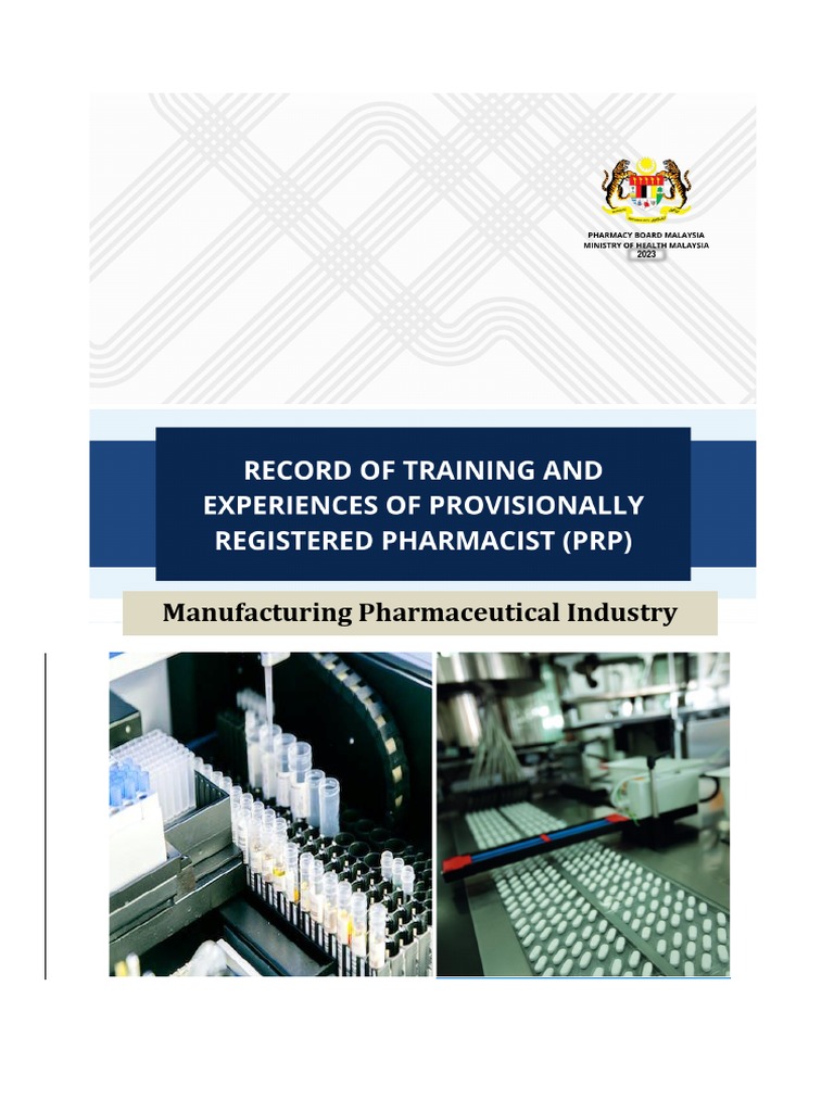 Manufacturing Logbook 2023 | PDF | Pharmacist | Warehouse