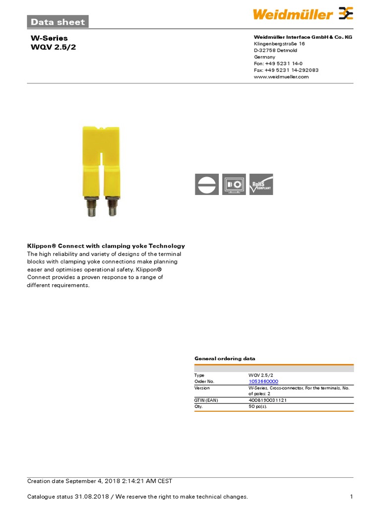 WQV 2.5 2 en | PDF | Manufactured Goods