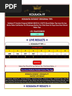 Kalyan Morning Panel Chart - Live Panel Record | PDF