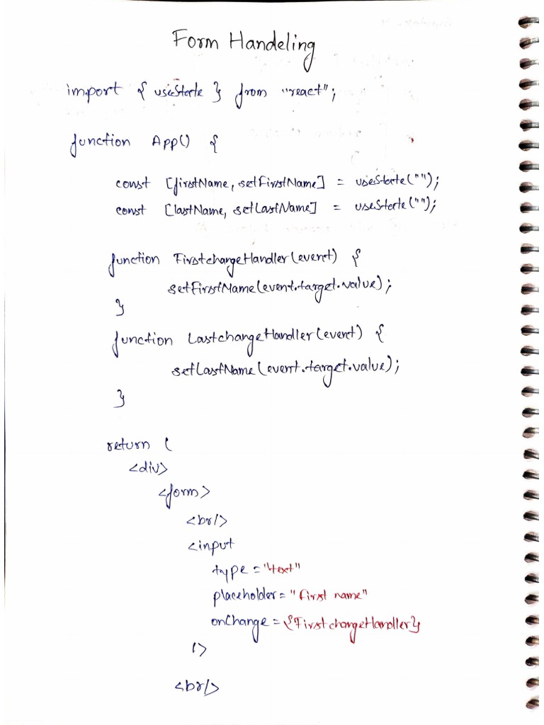 REACT Intermediate LecNotes | PDF