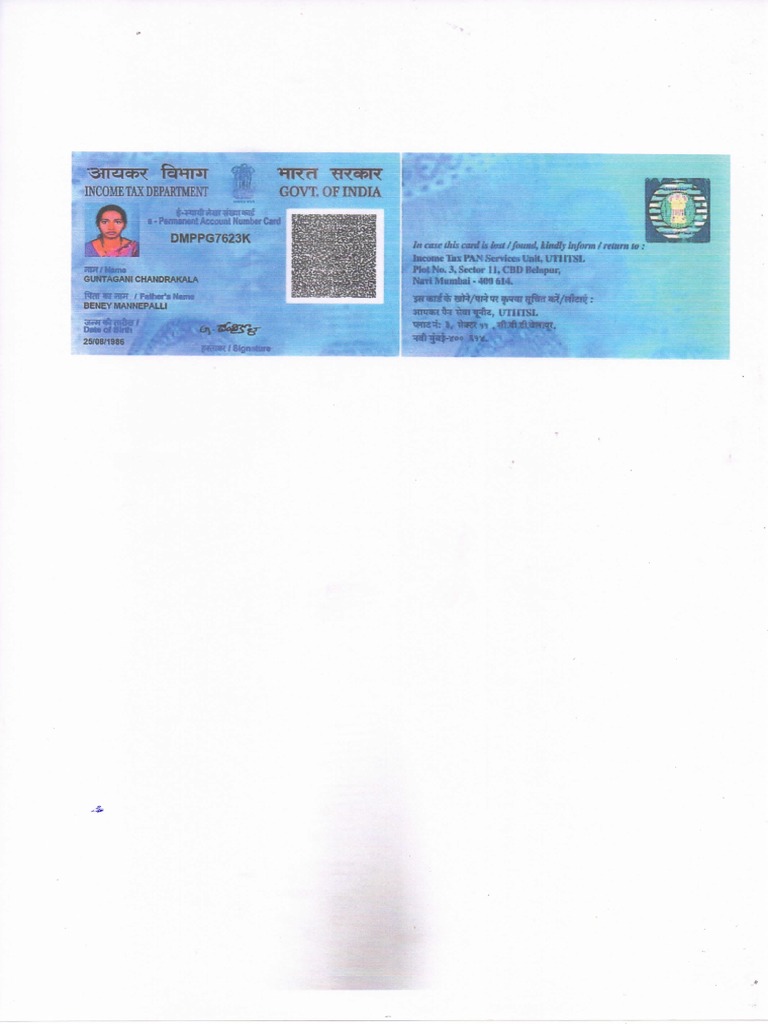 PAN Card | PDF