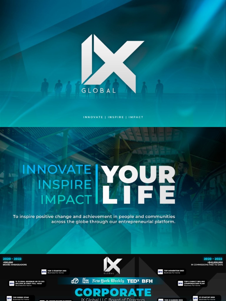 1 - IX Global English Presentation (SEPT 2022) | PDF | Cryptocurrency ...