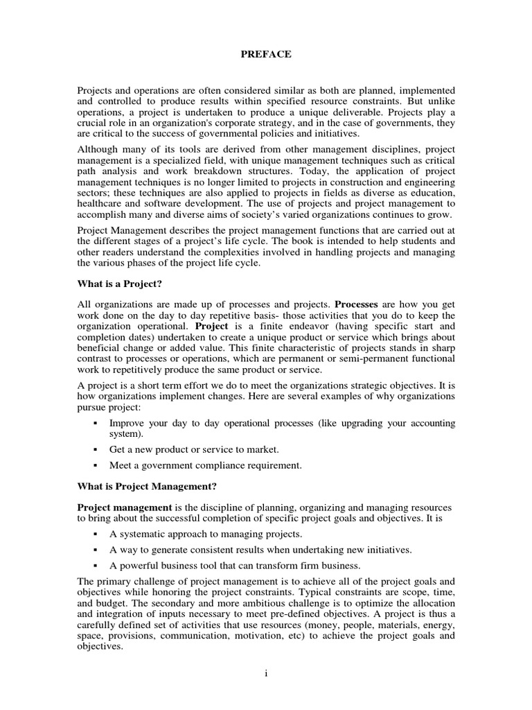 Project Management by Dr. Tesfatsion Sahlu | PDF | Project Management ...