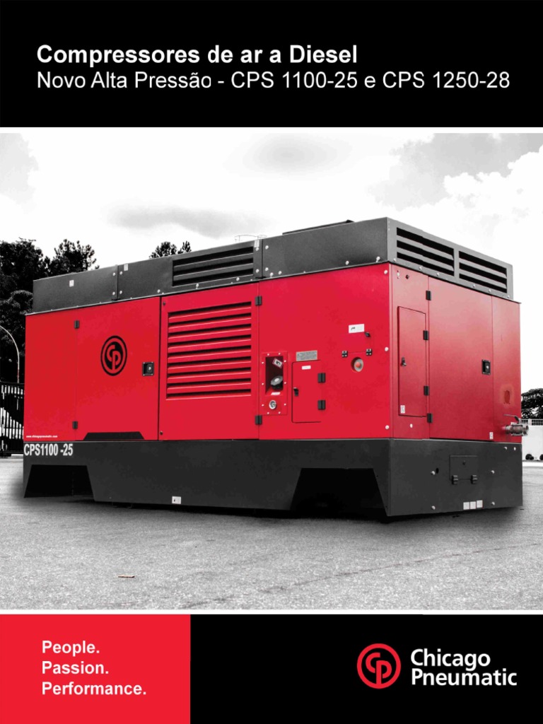 Compressores Portateis CPS 1100 25 - 1250 28 LQ | PDF