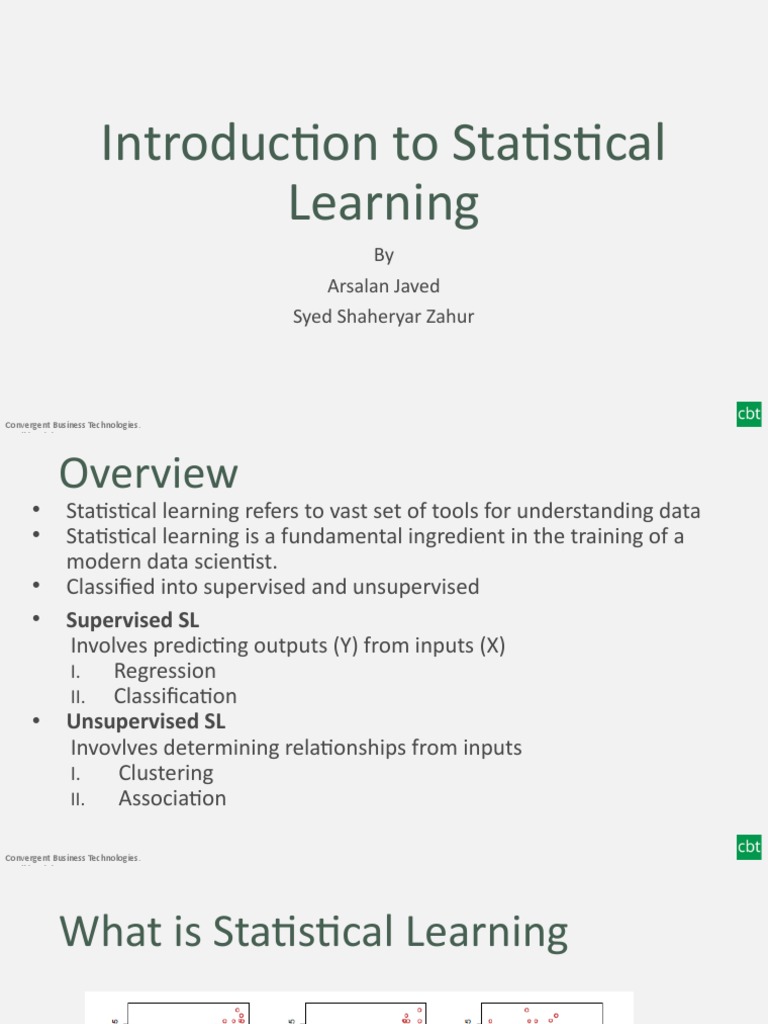 ISLR Chap 1 & 2 | PDF | Errors And Residuals | Regression Analysis