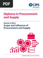 Defining Business Needs (L4M2) : CIPS Level 4 - Diploma in Procurement and Supply | PDF ...