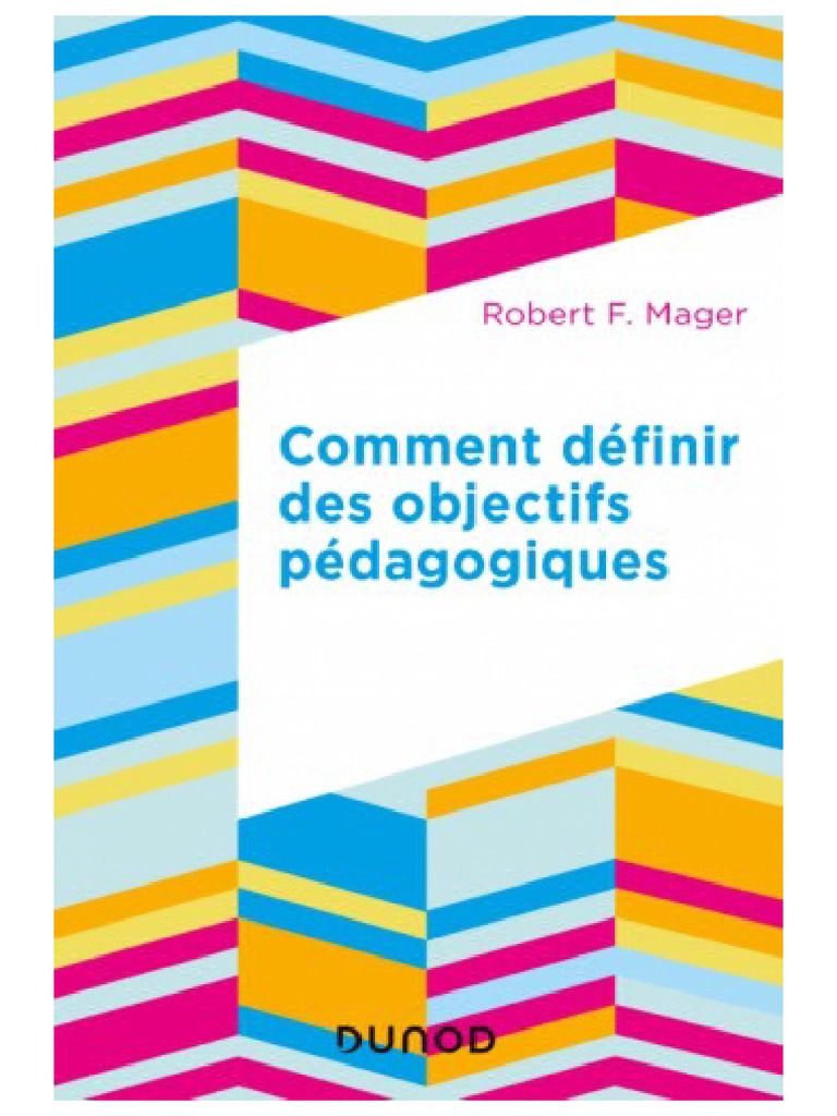 Comment Définir Des Objectifs Pédagogiques-2020 | PDF