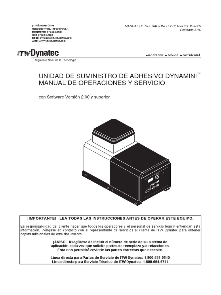 Dynamini V2 - Rev.8.16 - Es | PDF | Ingenieria Eléctrica | Quemar