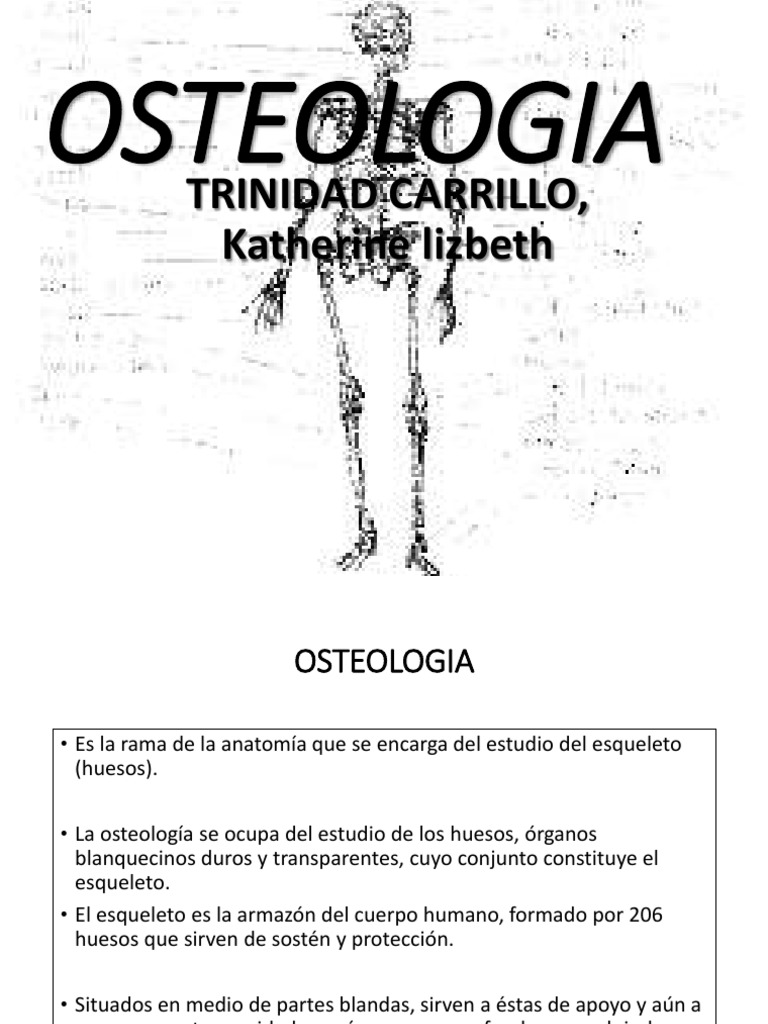 Osteologia 150909175731 Lva1 App6892 | PDF | Esqueleto | Articulación