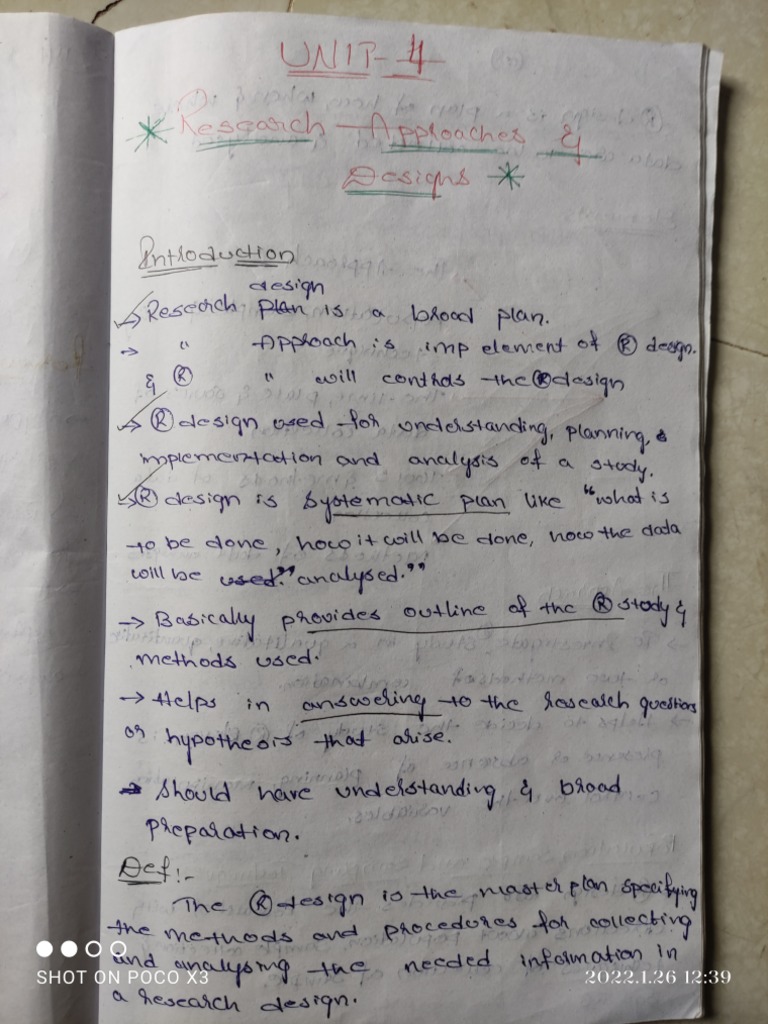 Research Unit 4 | PDF