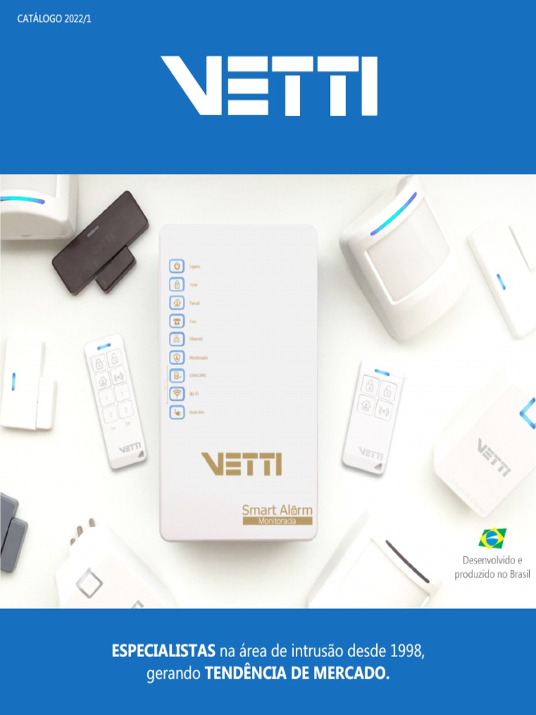 Sistema de Alarme Vetti 2022/1 | PDF | Aplicativo para celular | Sem fio