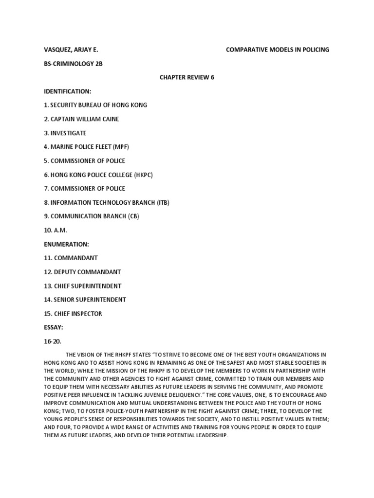 Chapter Review 6 | PDF