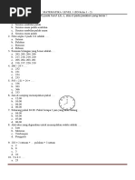 Soal Grand Final Matematika Level 2 | PDF