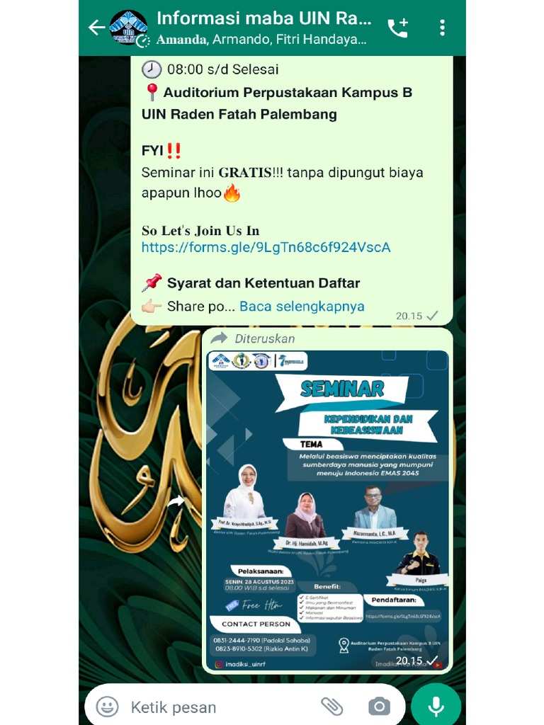 Bukti Share Grup | PDF