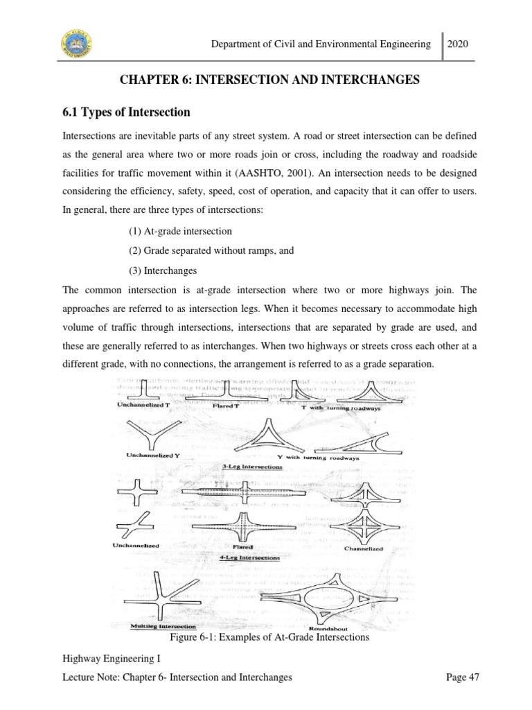 Intersection and Interchange Design Guide | PDF | Interchange (Road ...