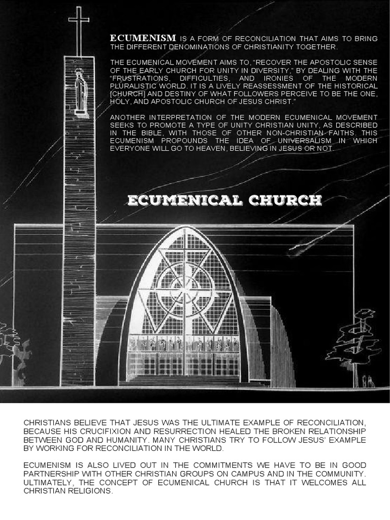 Ecumenical Church | Download Free PDF | Ecumenism | Church (Building)