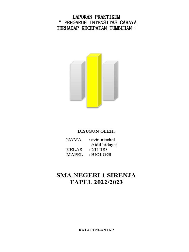 LAPORAN PRAKTIKUM BIOLOGI Navin | PDF