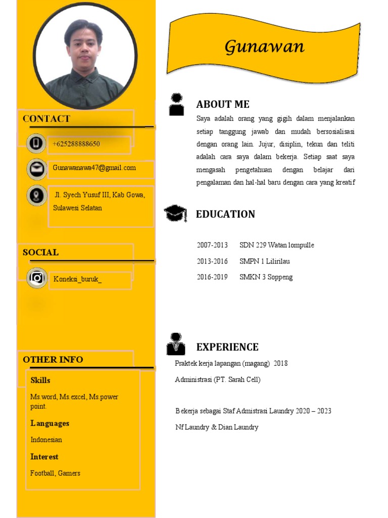 CV Gunawan | PDF
