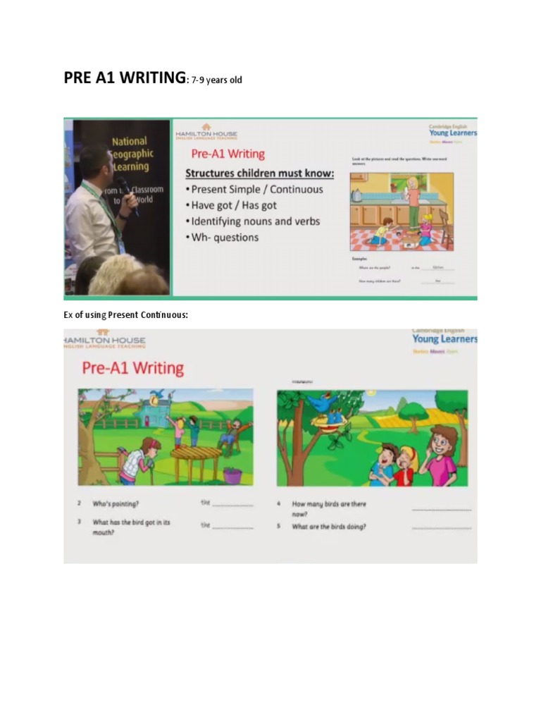 Writing Skills for Young Learners | PDF