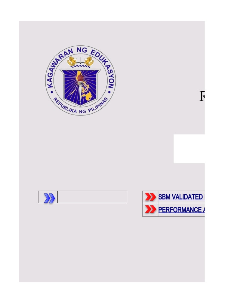 Revised E-Sbm Assessment Tool | PDF | Learning | Governance