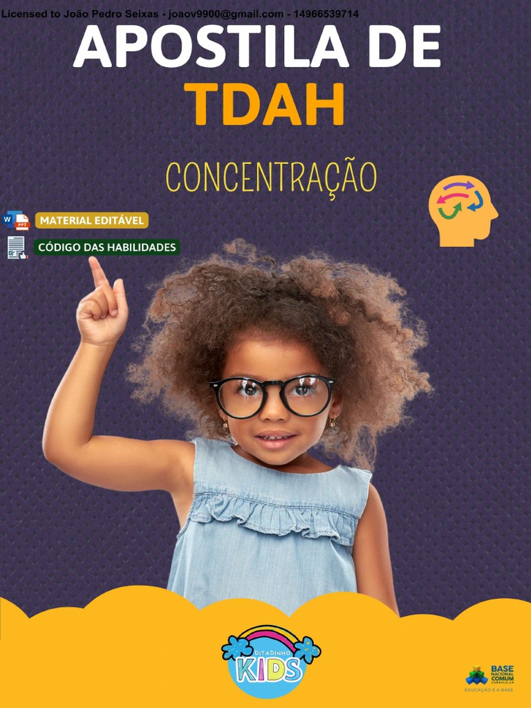 Apostila de Tdah | PDF