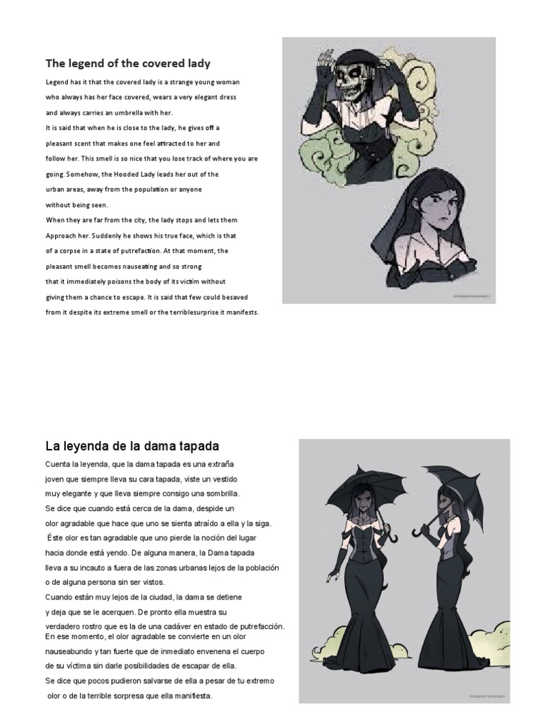 La Leyenda de La Dama Tapada | PDF