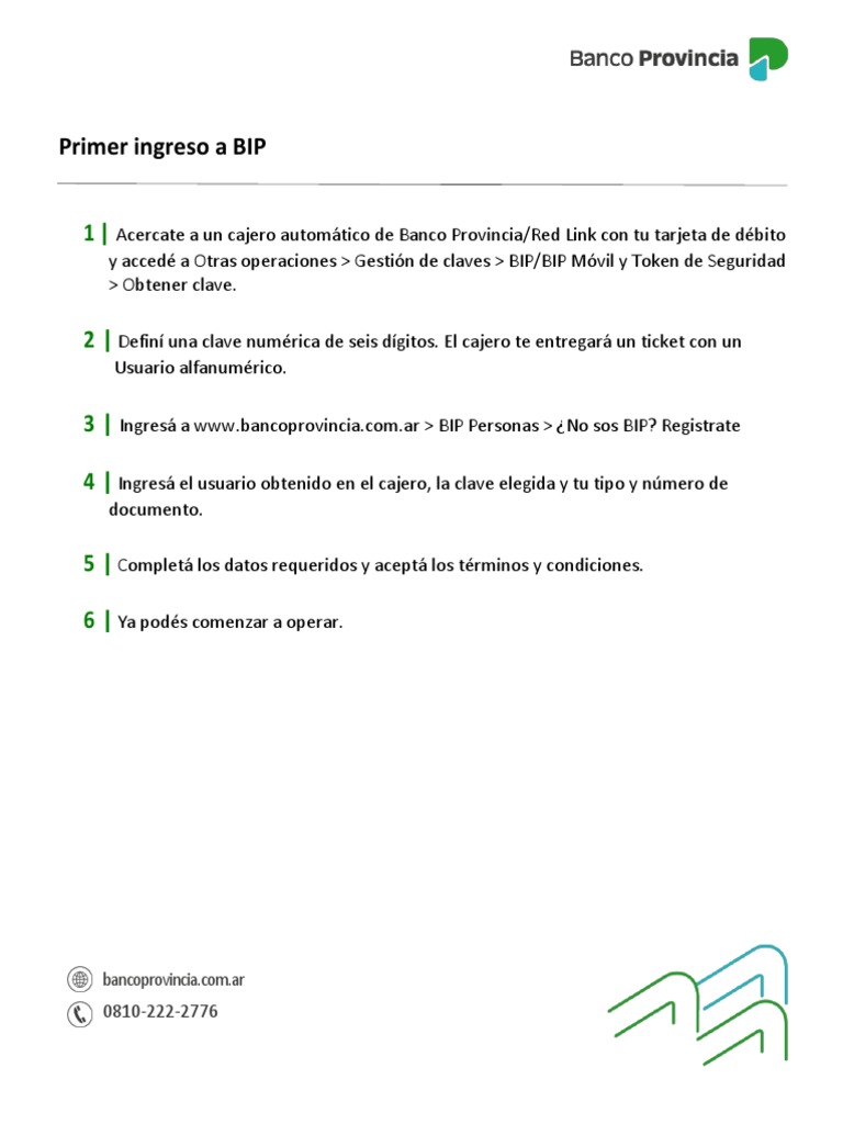 BIP Primer Acceso | PDF