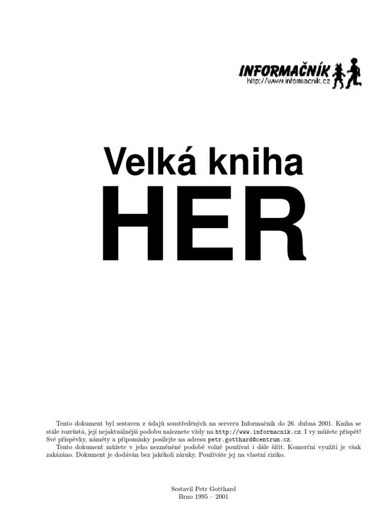 Kniha Her | PDF