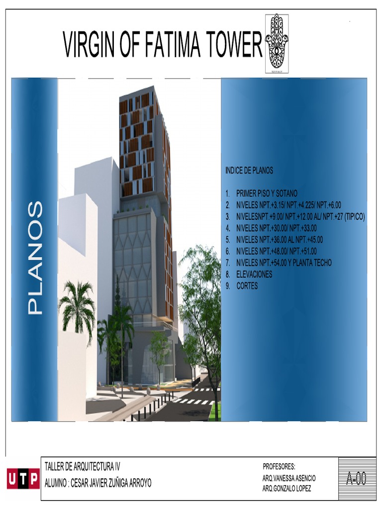 Proyecto Taller de Arquitectura IV - Cesar Zuñiga Arroyo - U21204718 | PDF