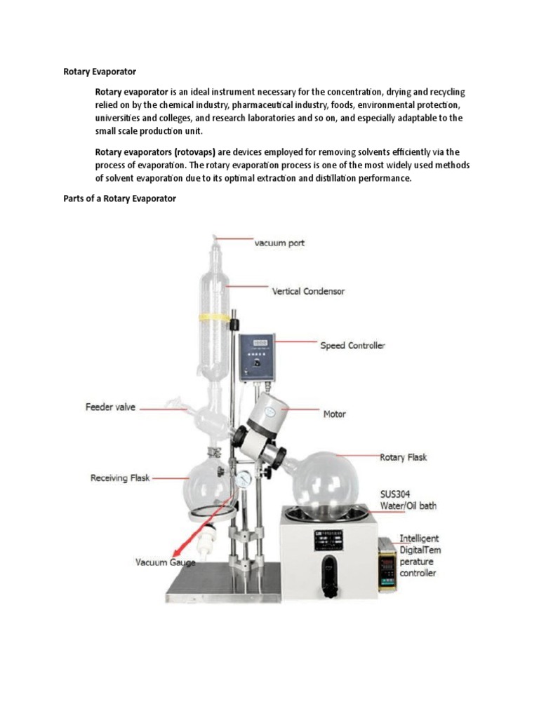 Rotary Evaporator-Microplate Reader | PDF | Physical Chemistry ...
