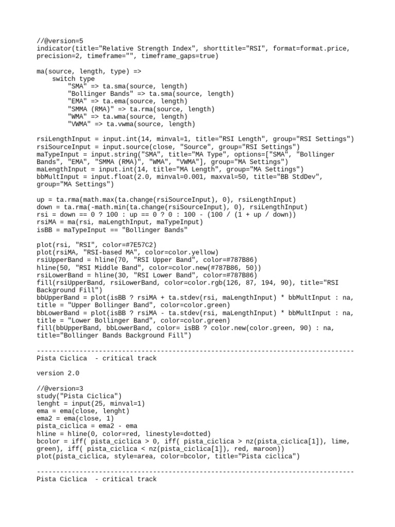RSI | PDF | Financial Accounting | Investing