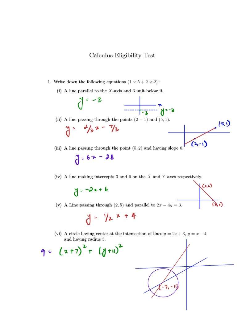 CalculusEnabler Solutions | PDF | Mathematical Concepts | Geometry