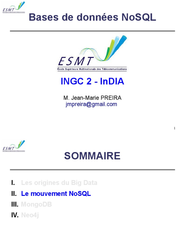 BD Nosql Part2 | PDF | NoSQL | Acide