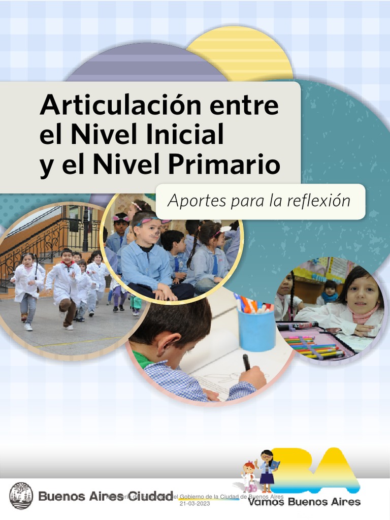 Articulacion Entre El Nivel Inicial y El Primario 2 | PDF | Educación ...