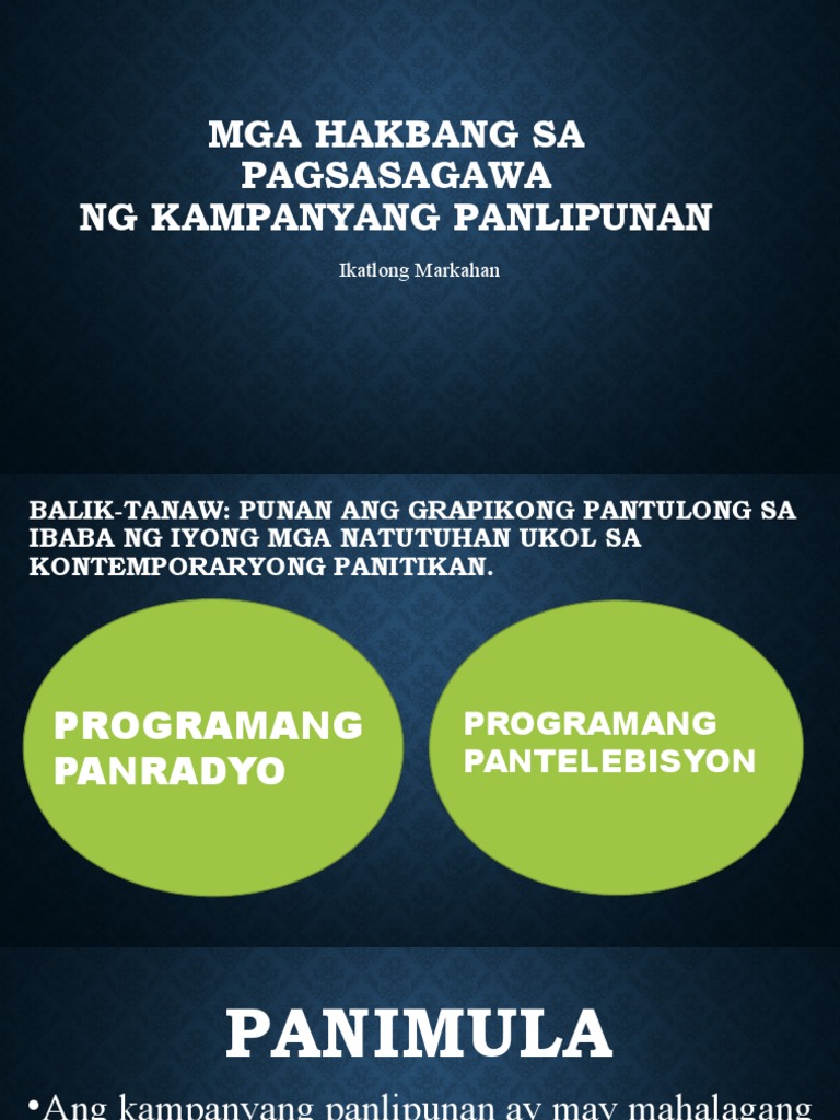 Social Awareness Campaign | PDF