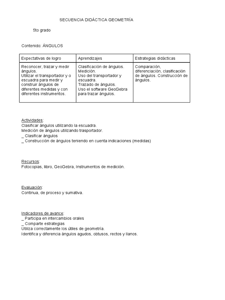ÁNGULOS | PDF | Ángulo | Perpendicular