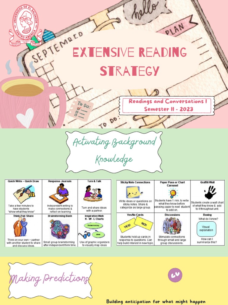 Extensive Reading Techniques | PDF | Reading Comprehension | Intelligence