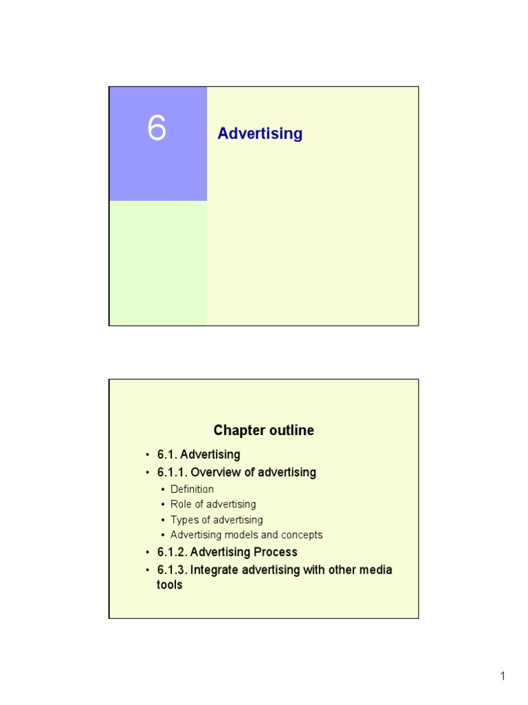 Chap7 Advertising | PDF