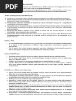 DENR Organizational Chart | PDF | Business | Government