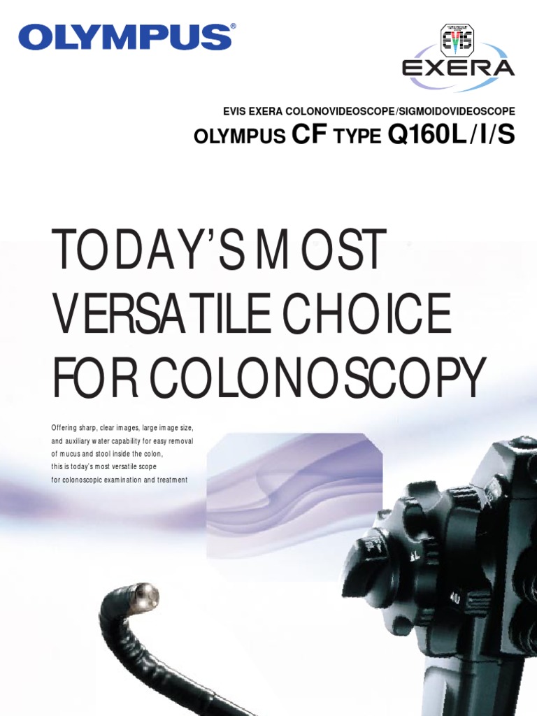 Olympus CF-Q160L Brochure | PDF | Large Intestine | Equipment