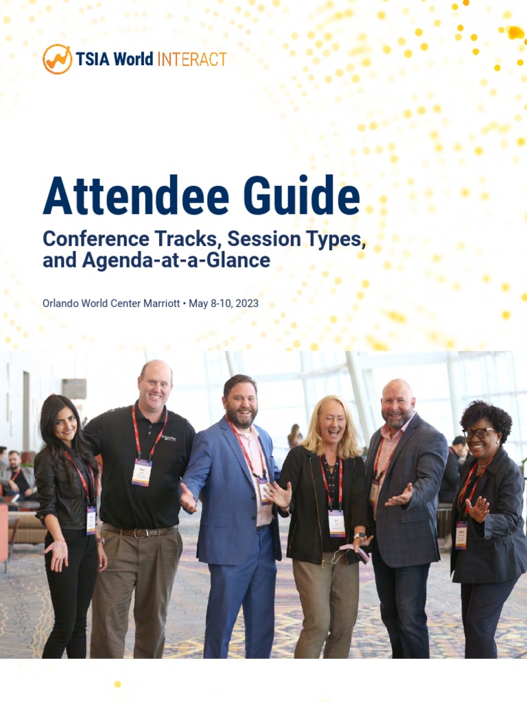 Tsia World Interact 23 Conference Partner Attendee | PDF | Subscription Business Model | Sales
